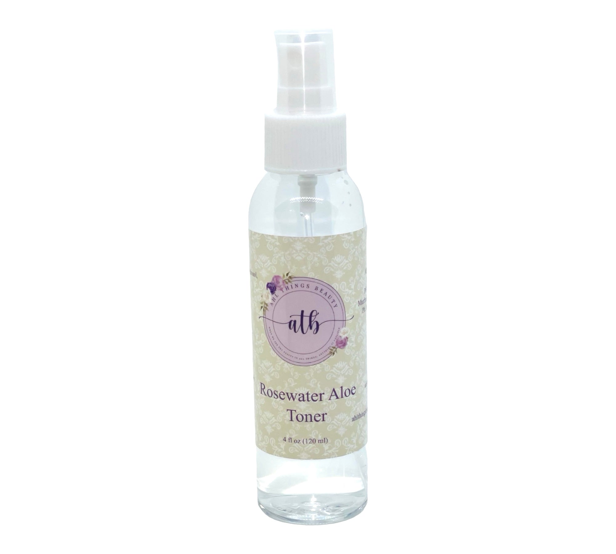 Rosewater Aloe Toner – Ahl Things Beauty